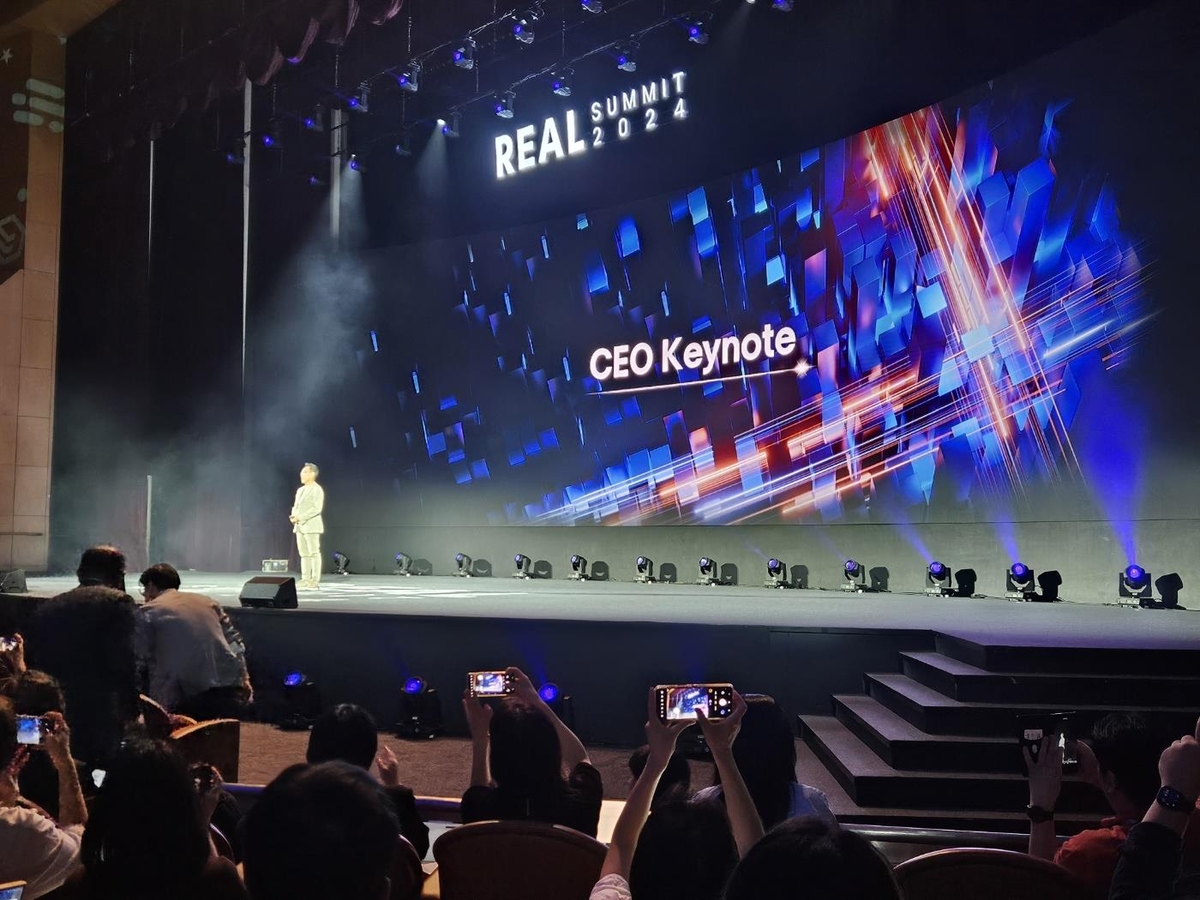 황성우 삼성SDS 대표 "내년 GPU 중심 AI 클라우드 본격화" | 연합뉴스