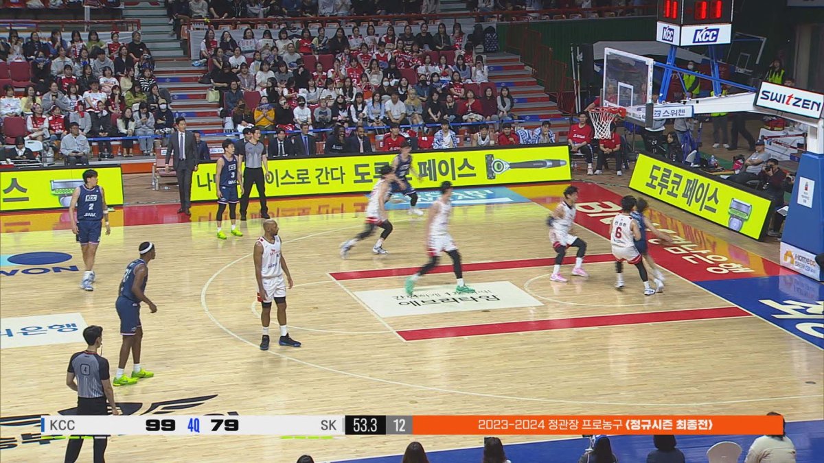 'PO 전초전' KCC, SK 완파…4일부터 포스트시즌 | 연합뉴스