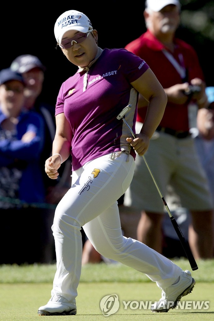 신지애, LPGA 투어 킹스밀 챔피언십 우승(1보) | 연합뉴스