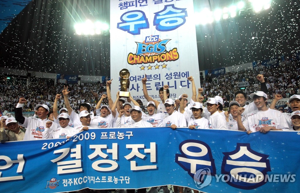 KCC, 지난 시즌 우승 효과 154억원 | 연합뉴스