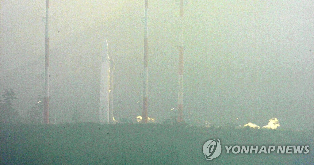 나로호 발사 중지 | 연합뉴스