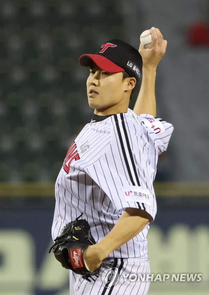 Baseball: LG Twins vs. Kia Tigers | Yonhap News Agency