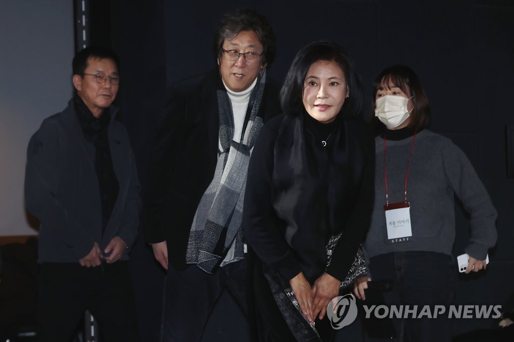 고 신상옥 감독 미공개 유작 겨울이야기 언론시사회 연합뉴스