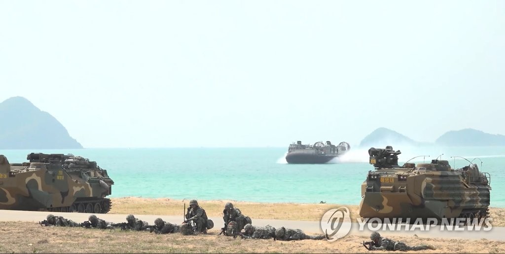 미국·태국과 연합 훈련하는 대한민국 해병대 | 연합뉴스
