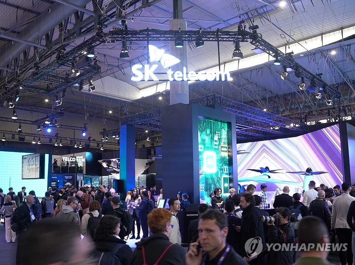 SKT, MWC24 전시 성공리에 마무리…국내외 언론 취재 이어져 | 연합뉴스