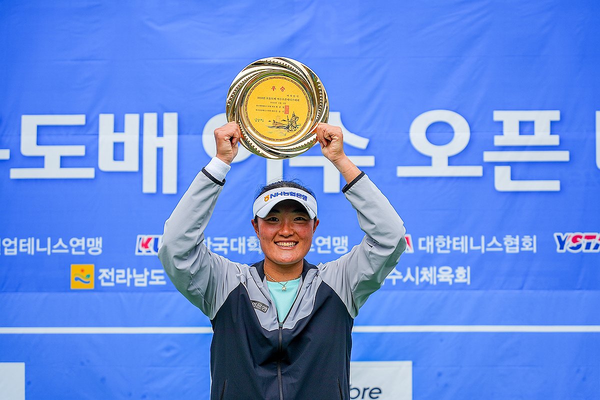 박의성·이은혜 여수오픈 테니스 남녀 단식 우승 연합뉴스