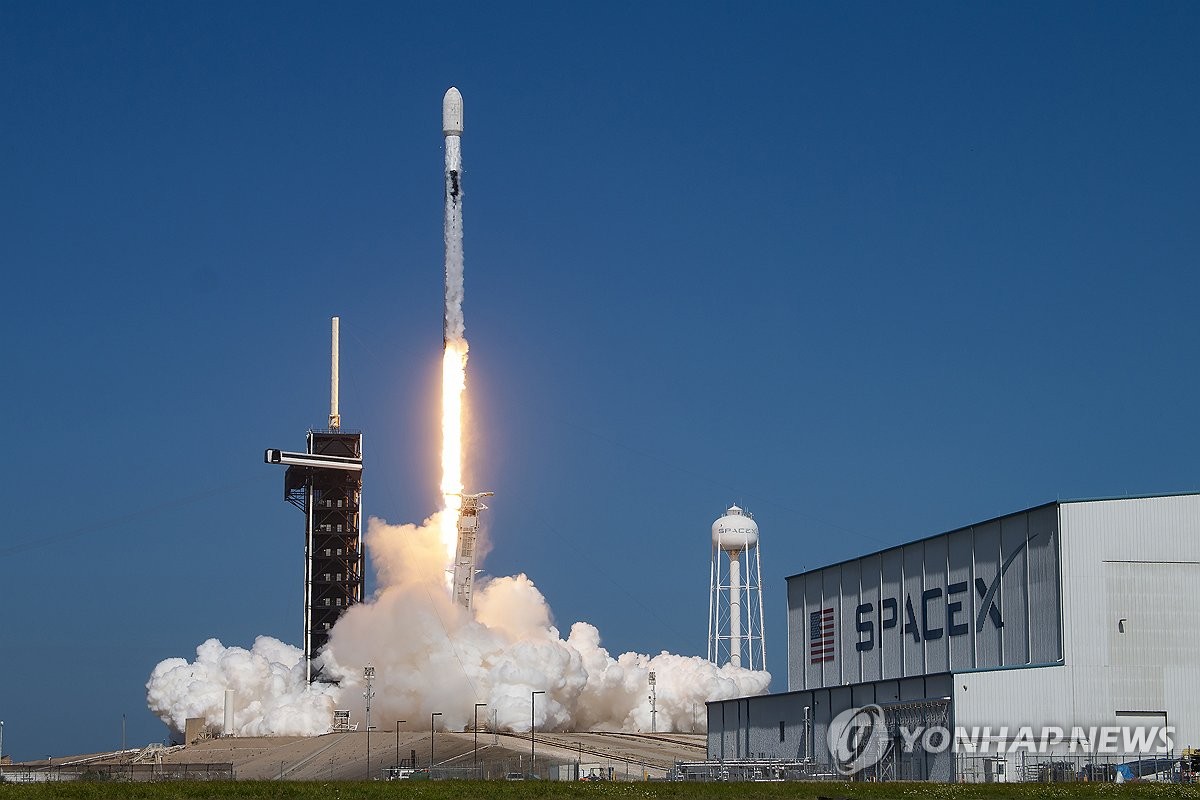 KT SAT, 스페이스X 로켓에 실어 '무궁화위성 6A호' 발사 성공 | 연합뉴스